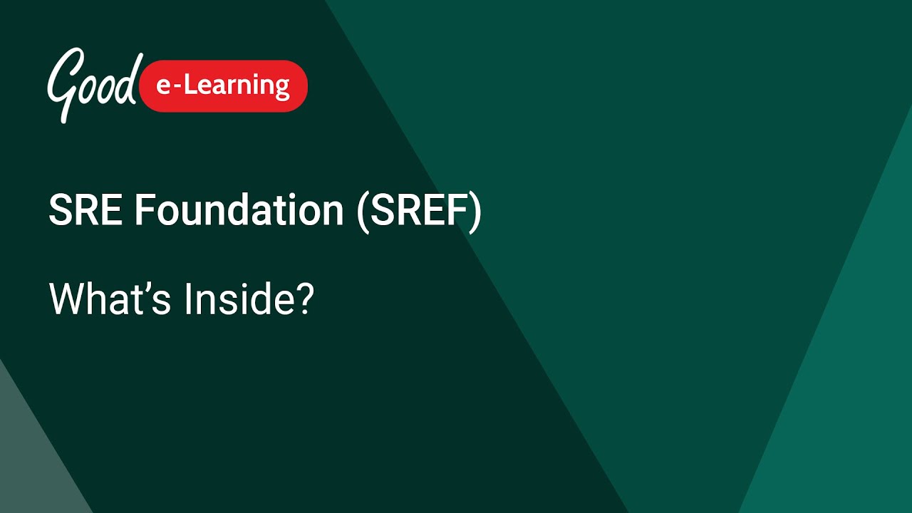 What's Covered In SRE Foundation (Site Reliability Engineering ...