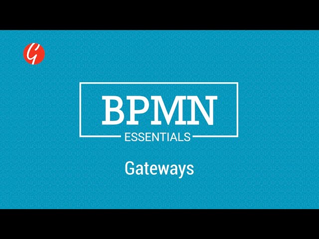 BPMN Essentials: BPMN Gateways & and How to Use Them (BPMN 2.0) - Good ...
