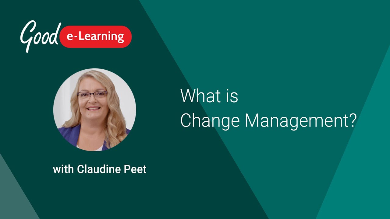 What is Change Management? (Change Management Certification) - Good e ...
