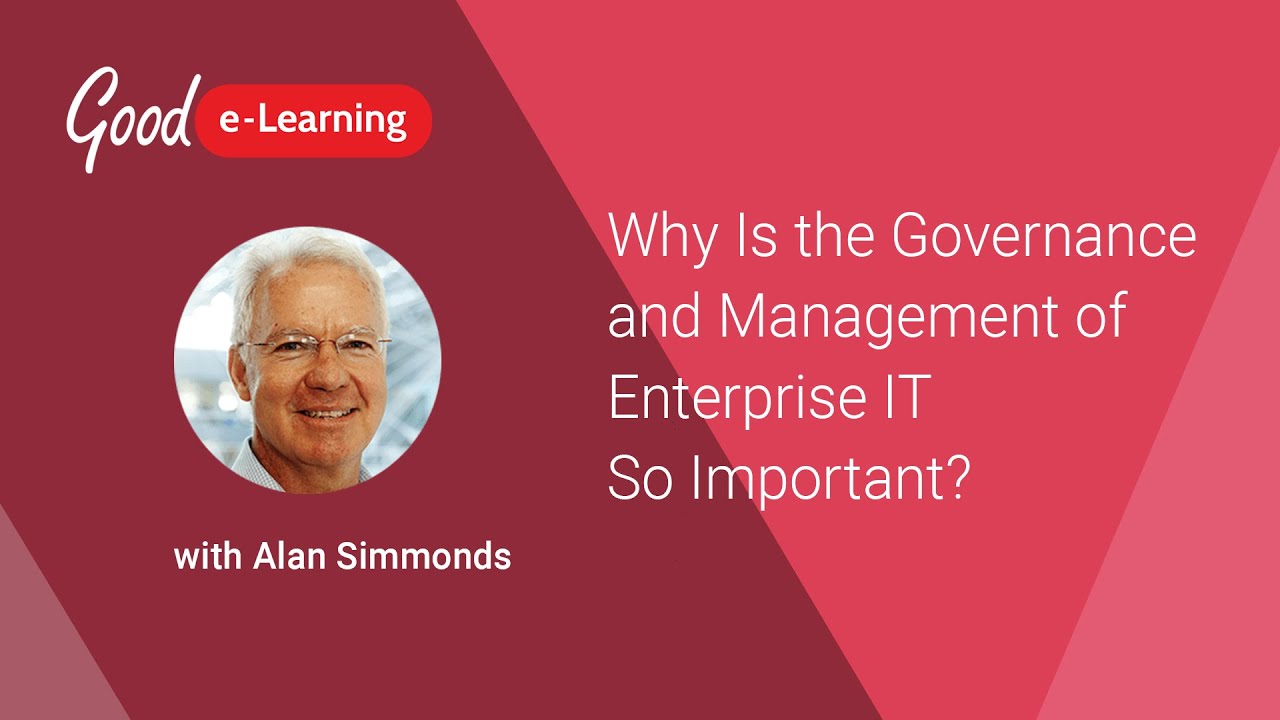 Why Is The Governance And Management Of Enterprise IT So Important ...