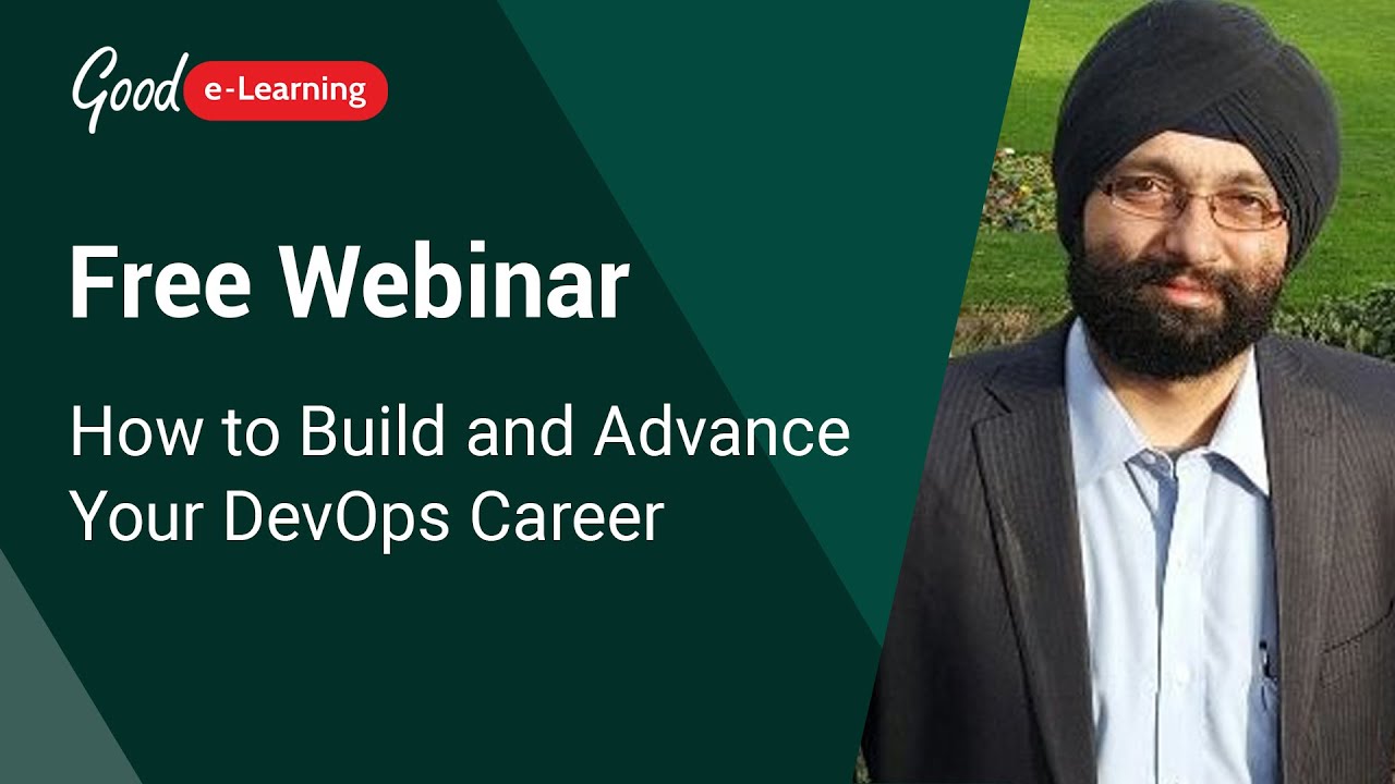 Free Webinar: How To Build And Advance Your DevOps Career - Good E-Learning