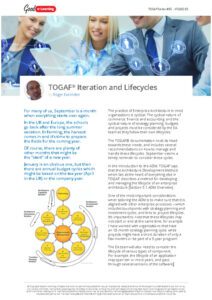 How Do Iterations and Lifecycles Work According to the TOGAF Documentation?