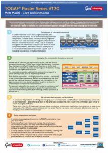 Poster: Understanding the Core TOGAF Meta Model and Its Extensions